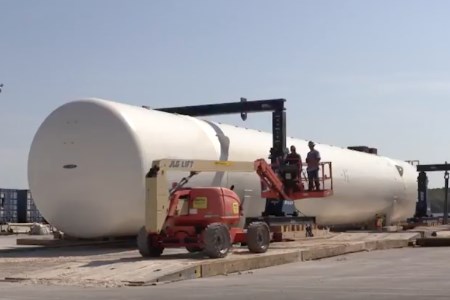 LNG storage tanks unloaded at the Talleyrand Terminal | LNG Industry