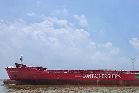 Containerships takes delivery of new LNG-powered vessel | LNG Industry